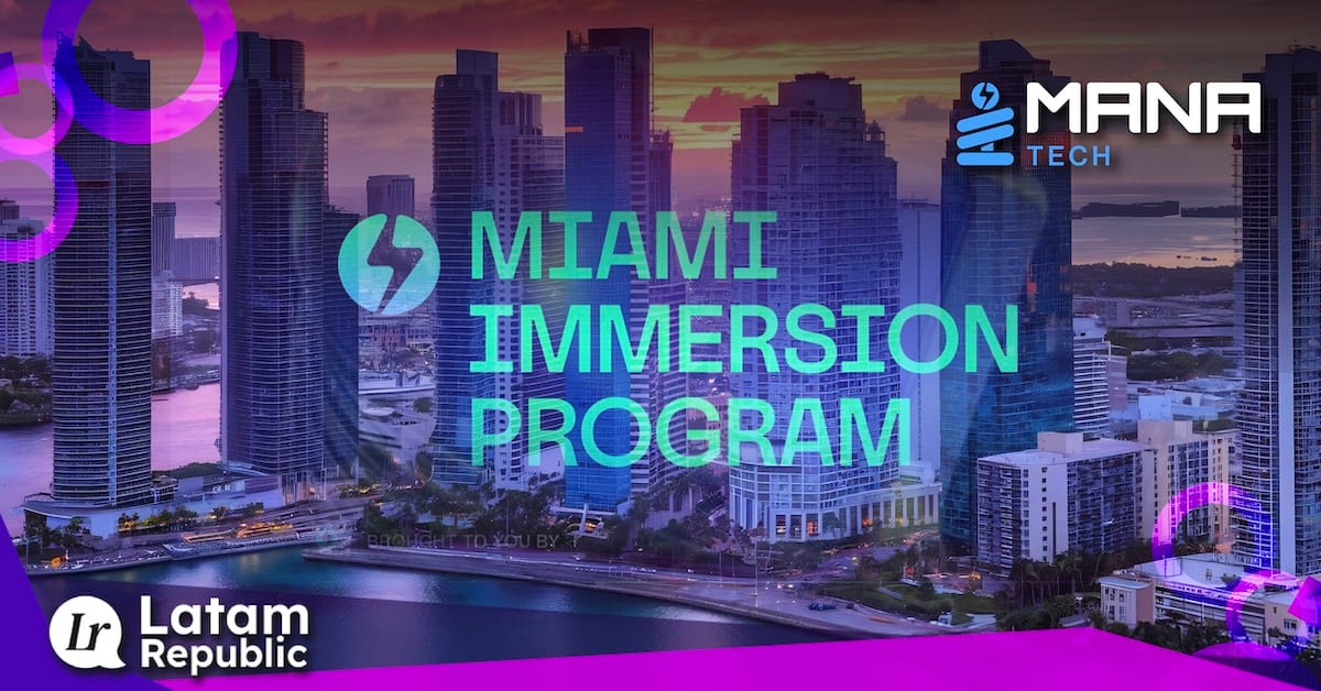 Tech startups can now apply to the Miami Immersion Program 2025
